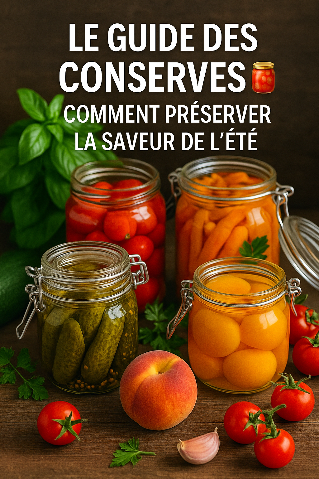 Le Guide des Conserves : Comment Préserver la Saveur de l'Été - SwipEat