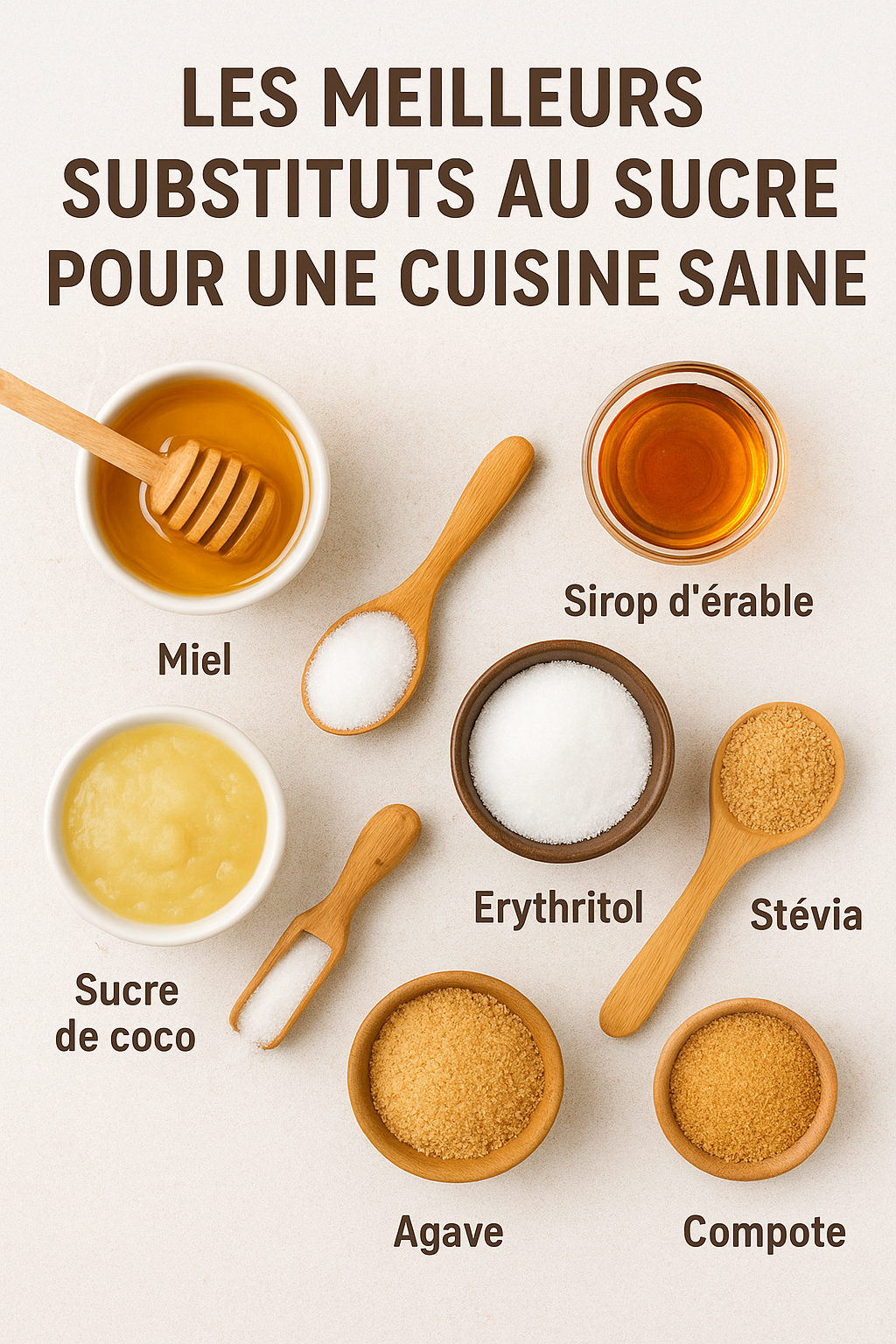Les meilleurs substituts au sucre pour une cuisine saine - SwipEat